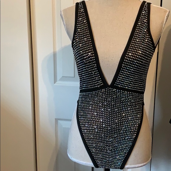 Swim | 2pc Rhinestone Bathing Suit | Poshmark